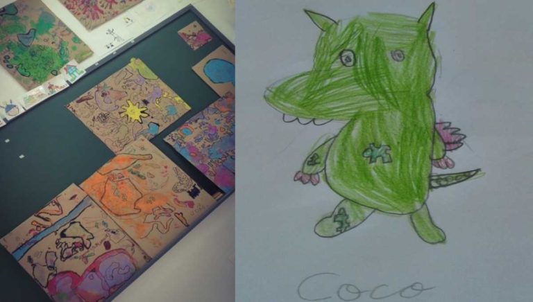 Un dragón en clase - Colegio privado El Pinar